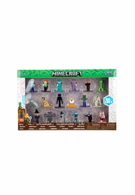 Minecraft set 18 figuras 4 cm minecraft nano metalfigs