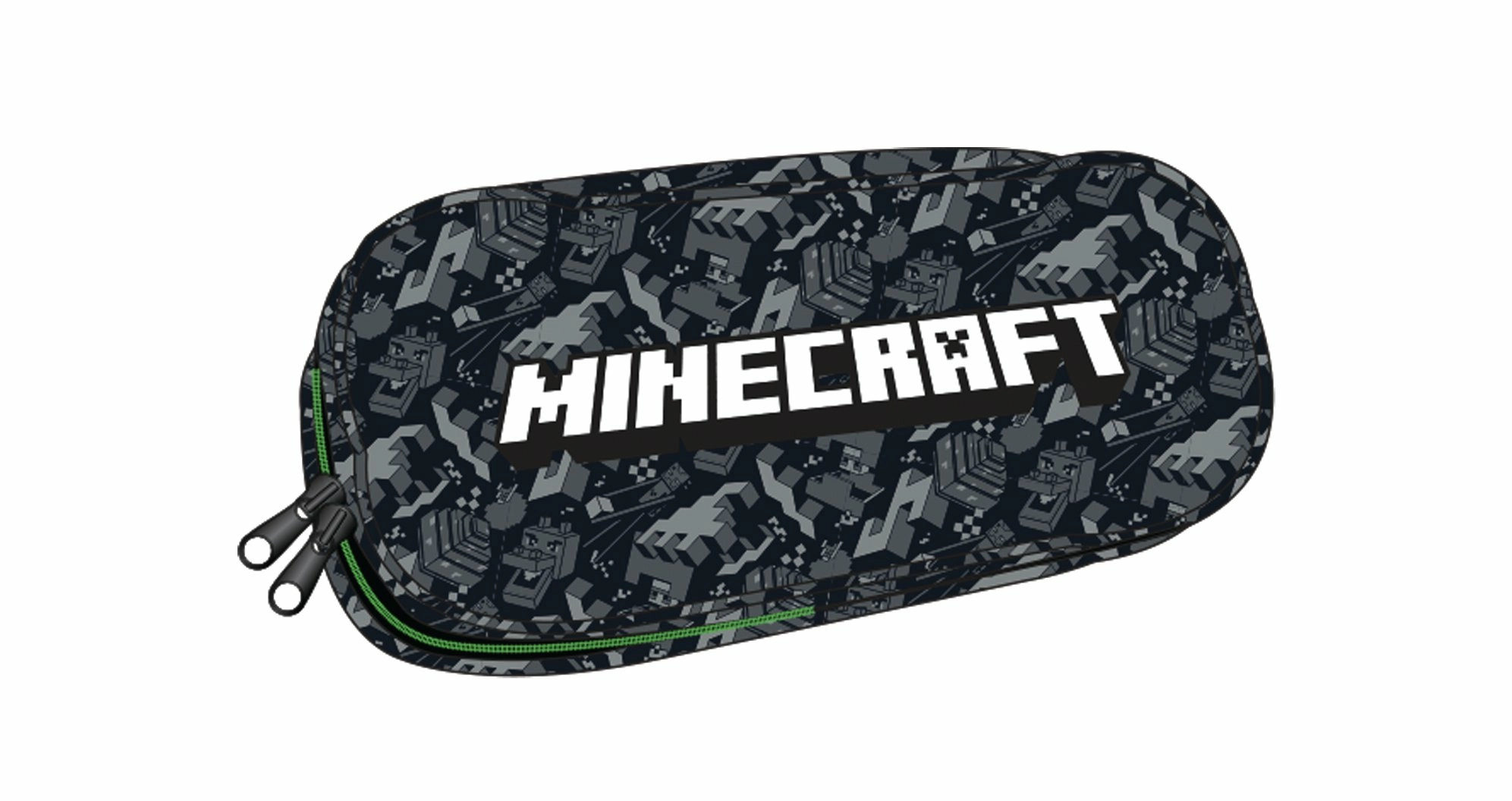 Minecraft - logo - trousse oval