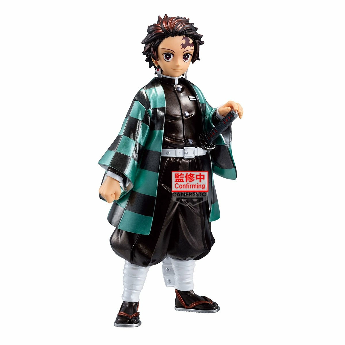 Demon slayer - tanjiro kamado - figurine grandista 24cm