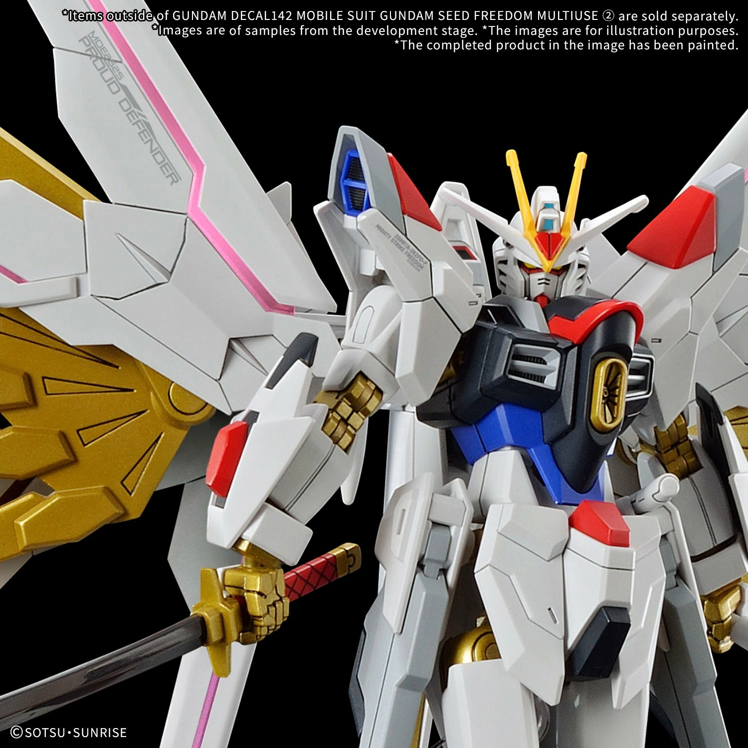 Gundam - decal 142 gundam seed freedom multiuse 2 - model kit