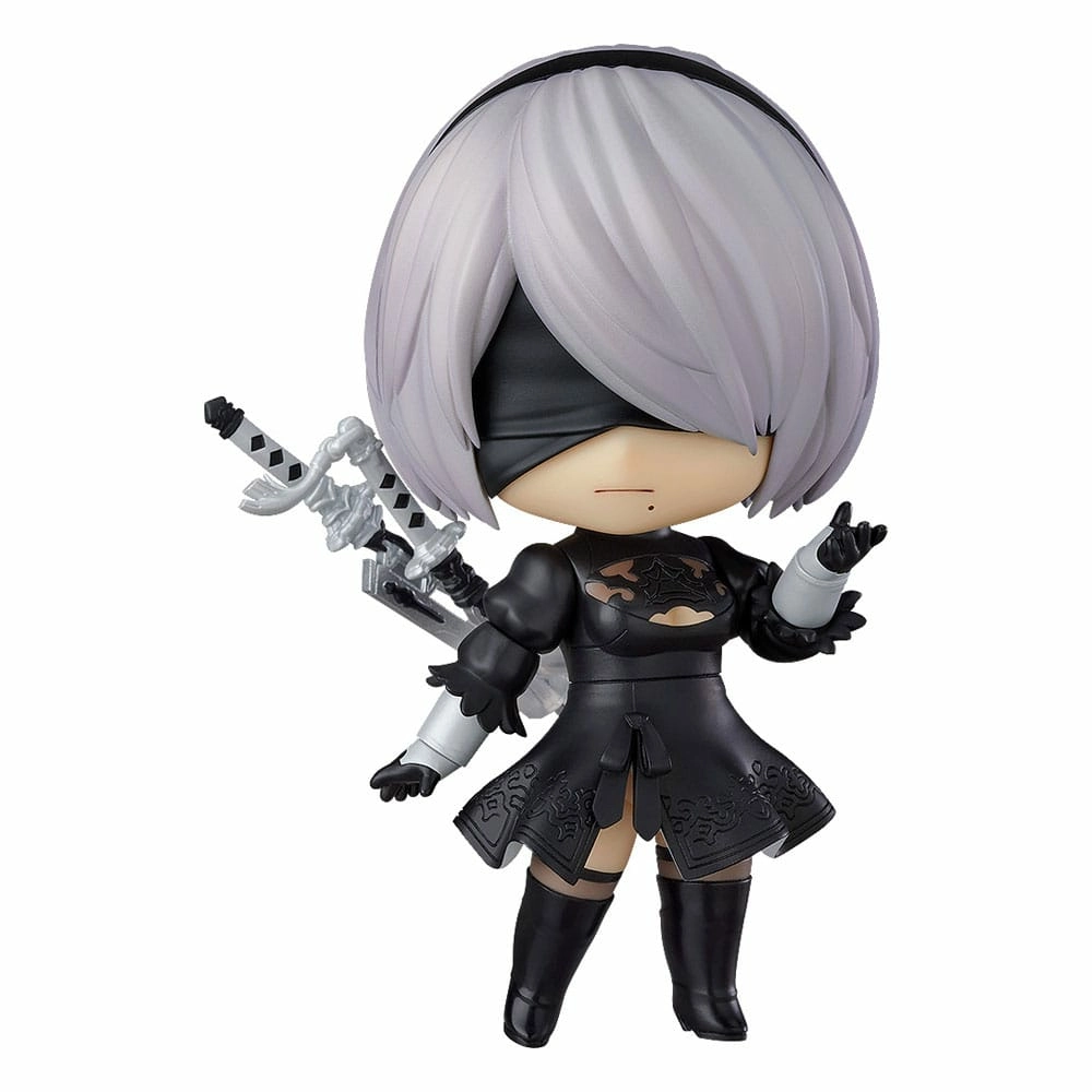 Nier:automata figurine nendoroid 2b (yorha no.2 type b) 10 cm