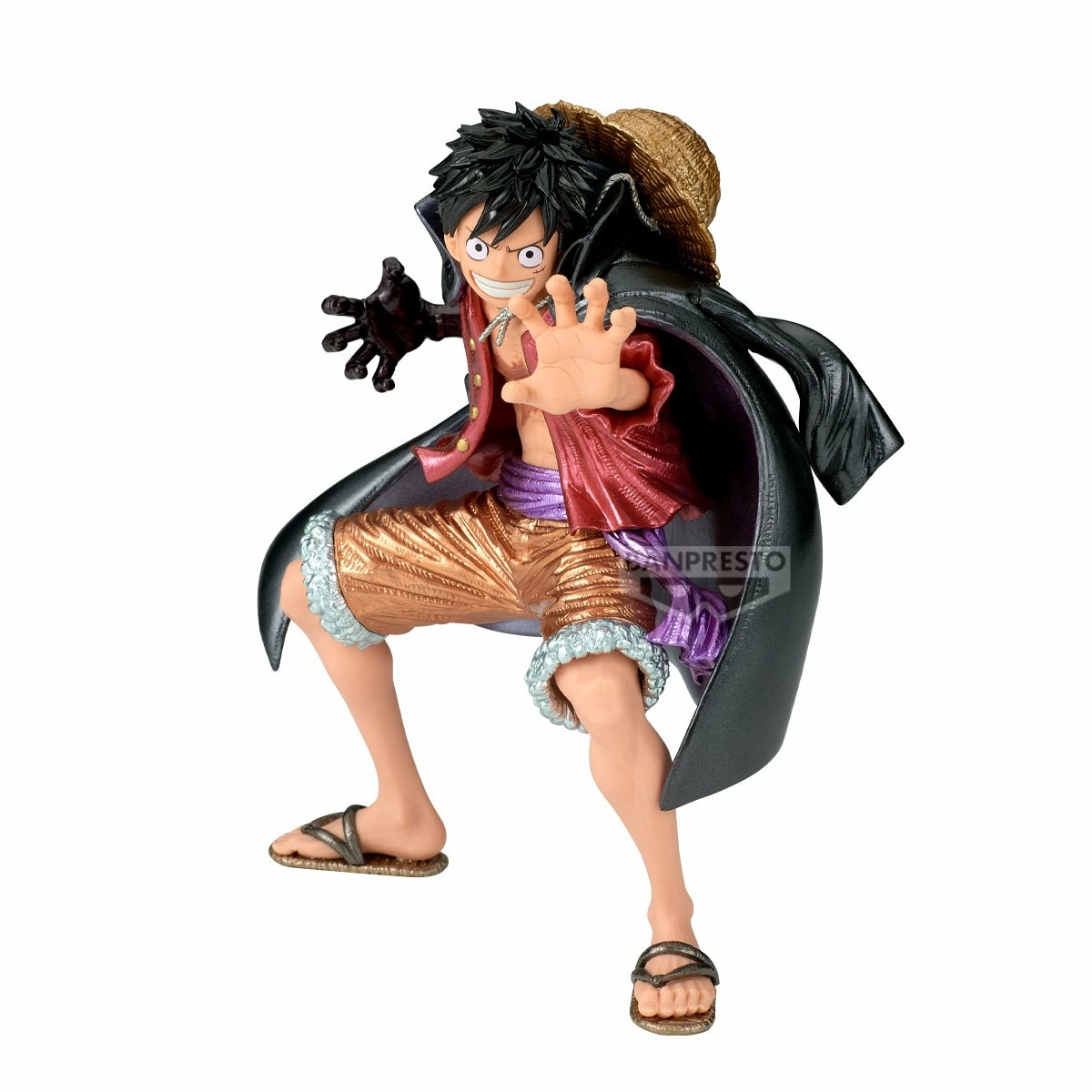 One piece - monkey d. luffy - figurine king of artist 19cm