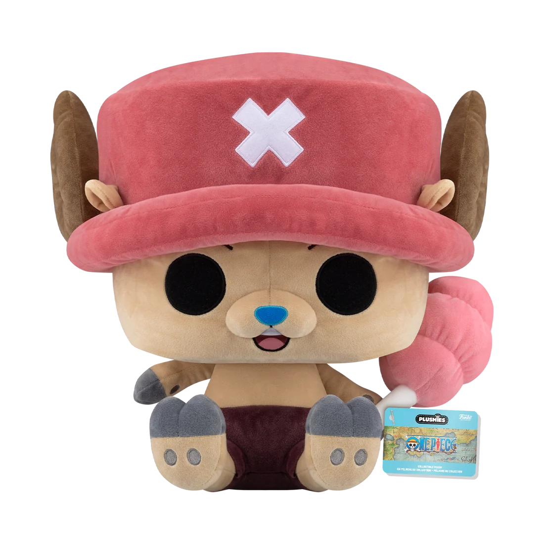 One piece - pop plush mega 45cm - chopper avec cotton candy