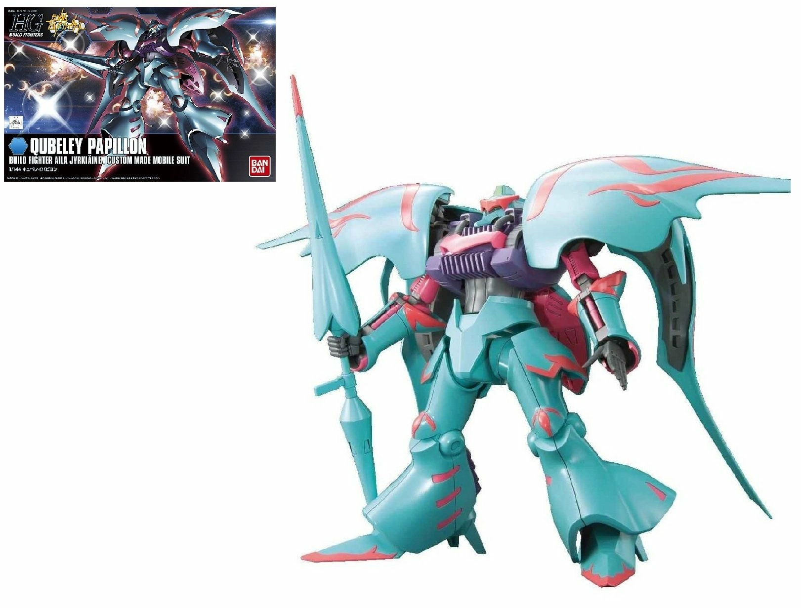 Gundam Hgbf 1 144 Qubeley Papillon Model Kit