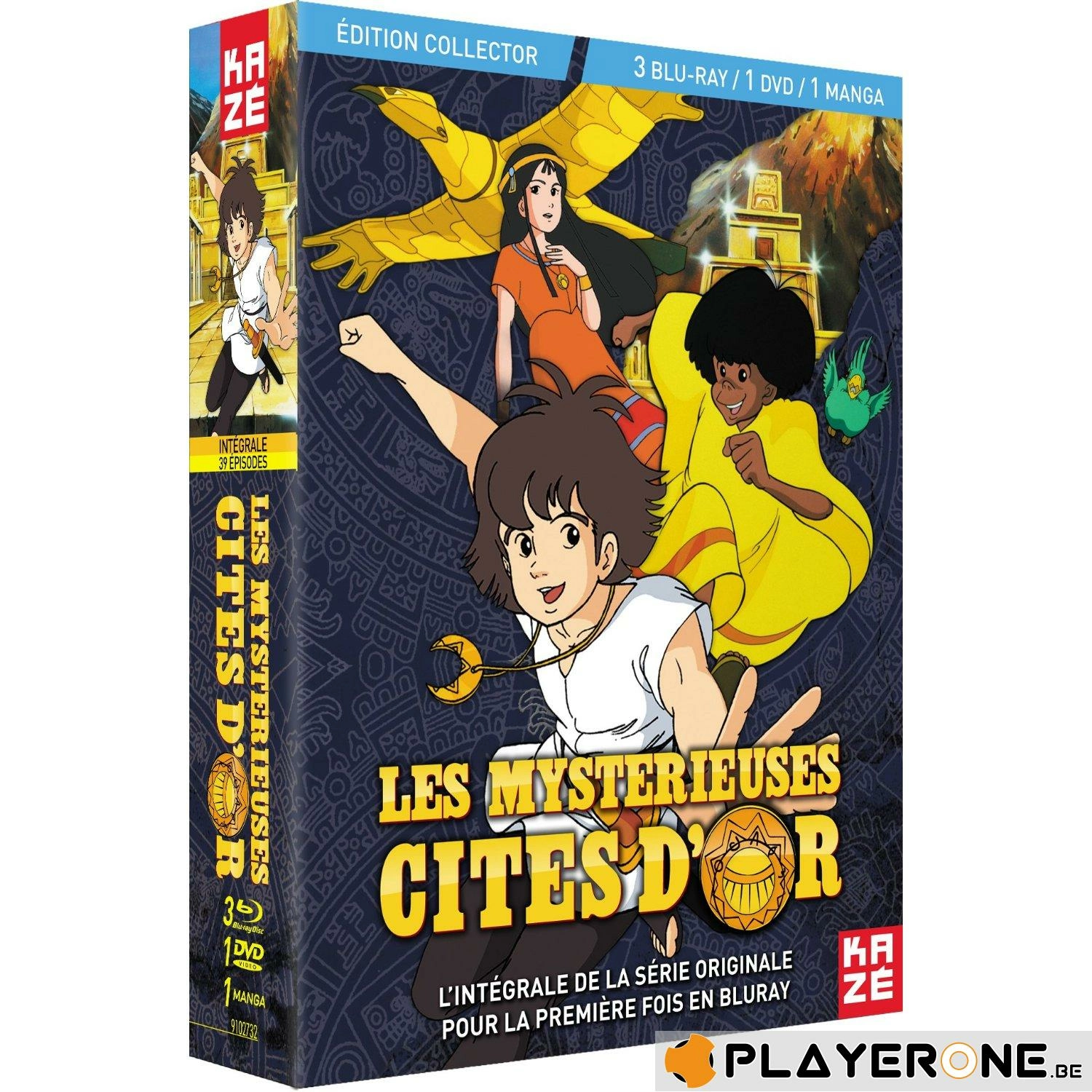 LES MYSTERIEUSES CITES D'OR - INTEGRALE Collector Blu-Ray - Blu-ray