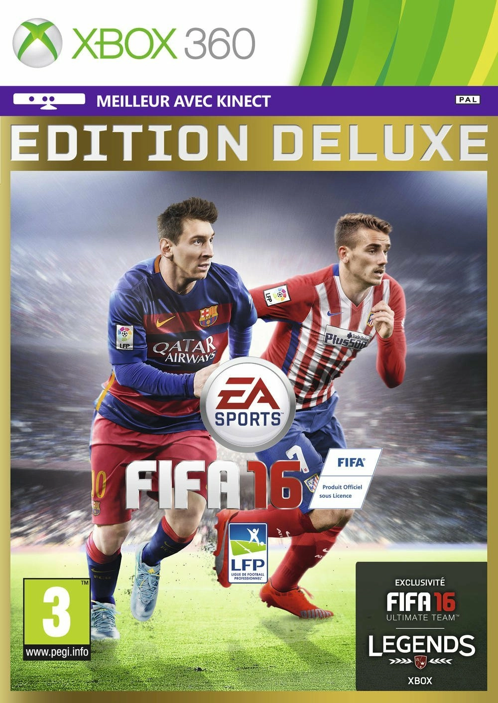 FIFA 16 édition deluxe - XBOX 360 : Référence Gaming