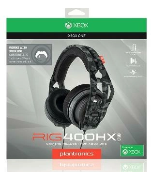 Casque Filaire Plantronics : RIG 400 HX Camo - XBOX ONE