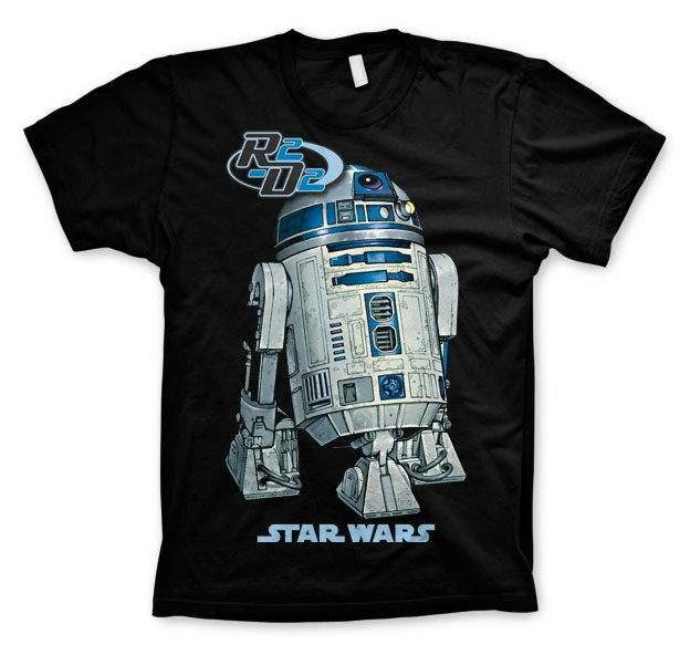 STAR WARS - T-Shirt R2-D2 - Black (M) : Référence Gaming
