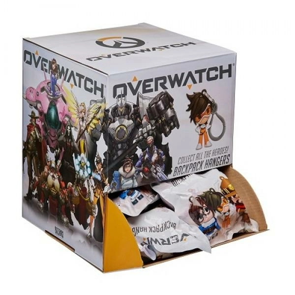OVERWATCH - Backpack Hangers Mystery Pack - Display 24 pièces