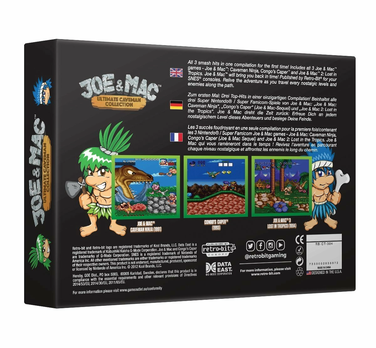 Joe & Mac Ultimate Caveman Collection - Super Nintendo