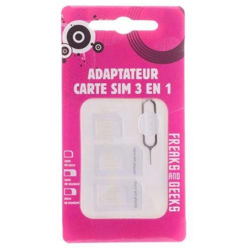 Adaptateur Pour Cartes SIM 3 en 1