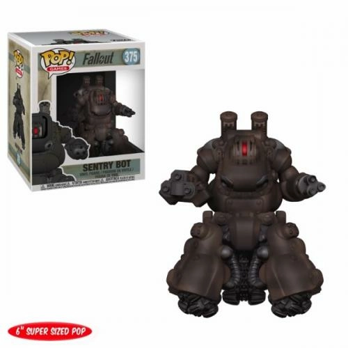 Fallout - bobble head pop n° 375 - sentry bot oversize : Référence Gaming
