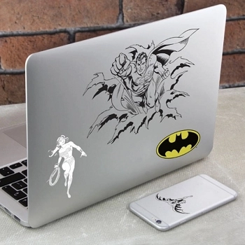 Dc comics gadget decals
