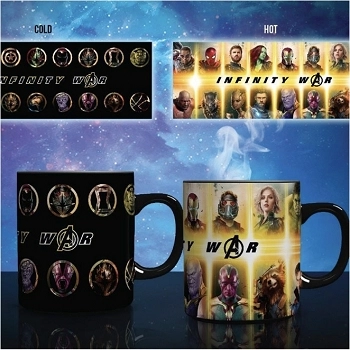 Marvel inf war heat change mug