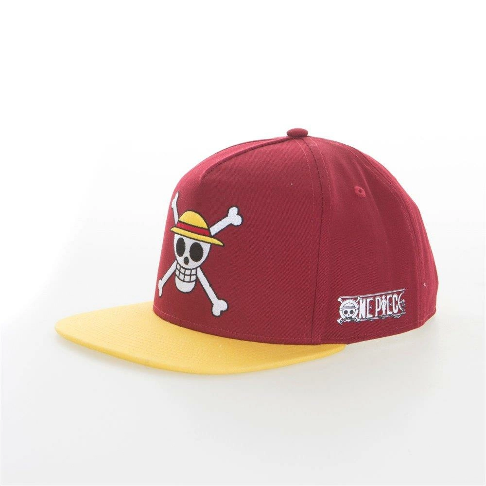 One piece - luffy yellow and red snapback