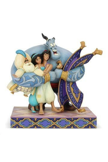 Disney - aladdin group hug figure 20 cm
