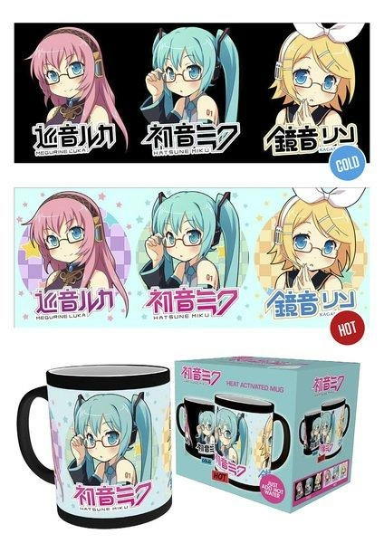 Hatsune miku - mug heat change 300 ml - characters