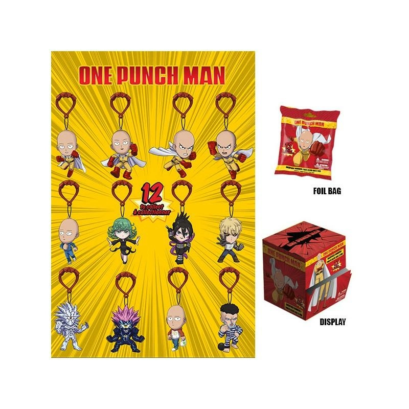 One punch man - keychain blind bags assortment x24