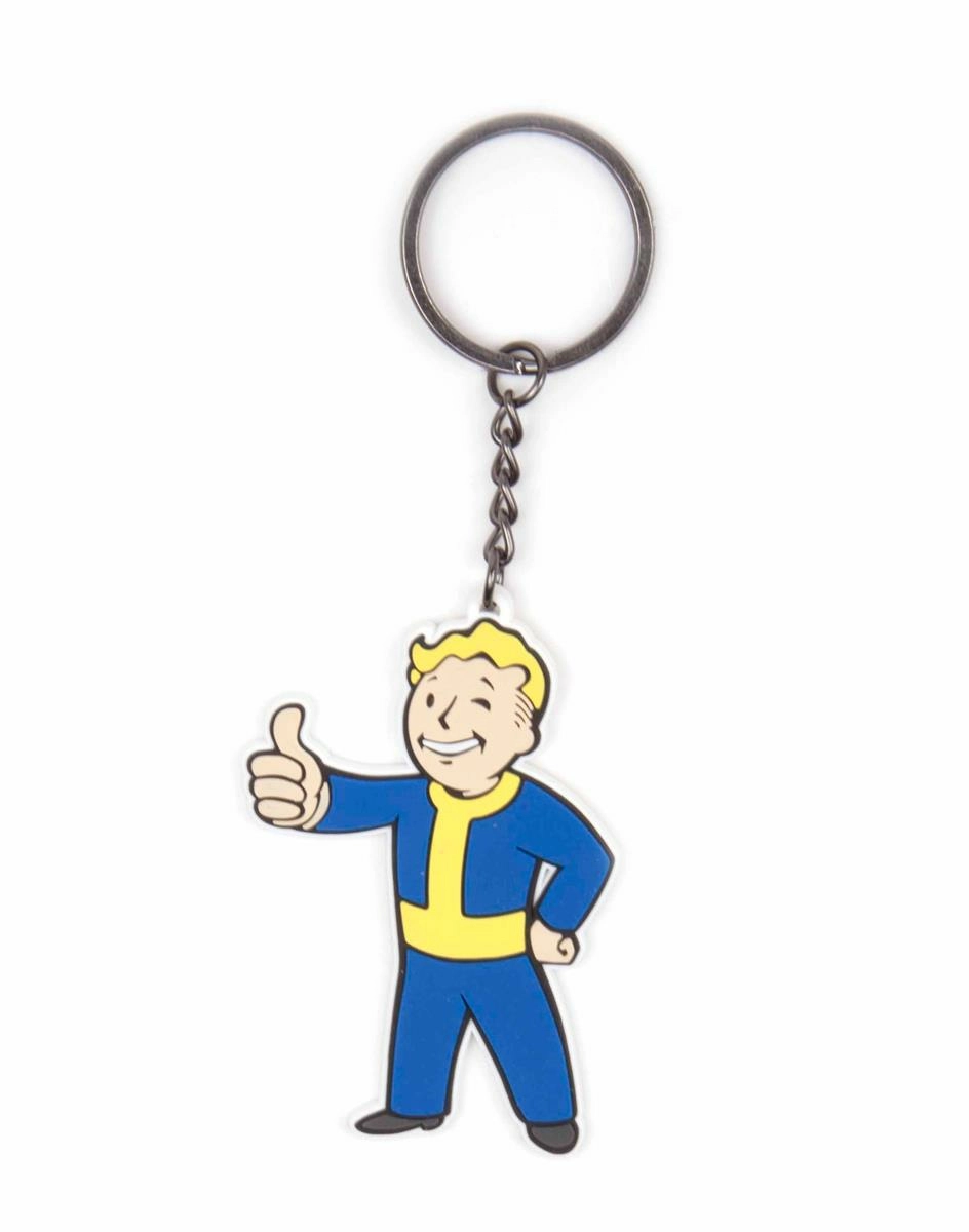 fallout 4 vault boy key chain vinyl
