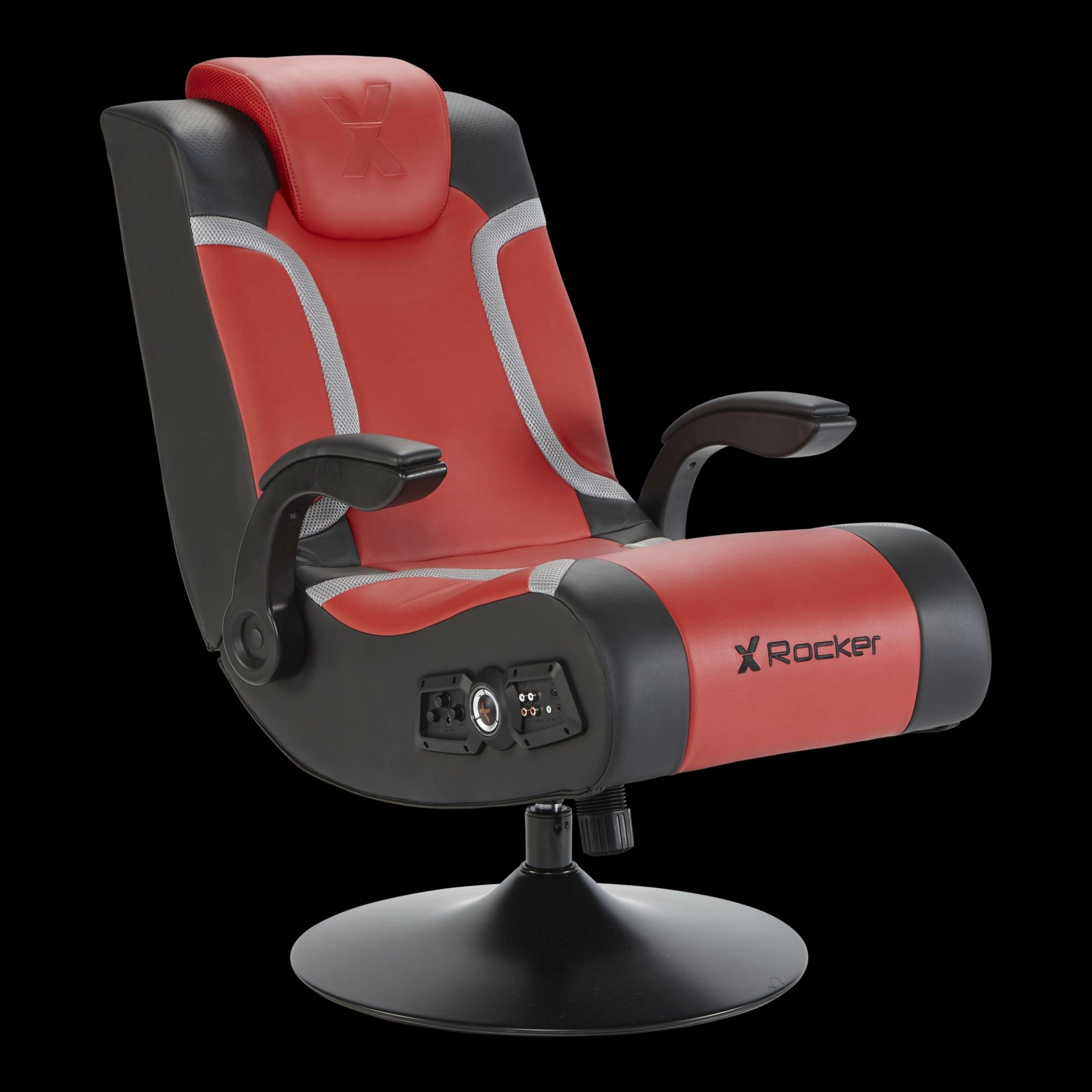 X rocker - vision 2.1 analogue wireless gaming chair with vibration