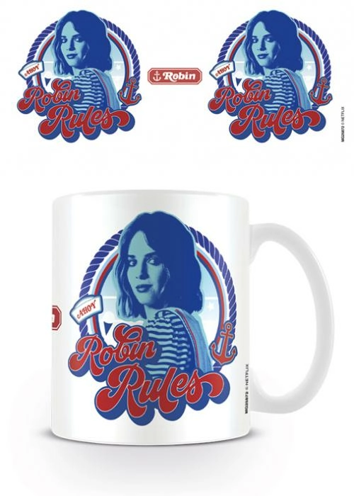 Stranger things - robin rules - mug 315ml