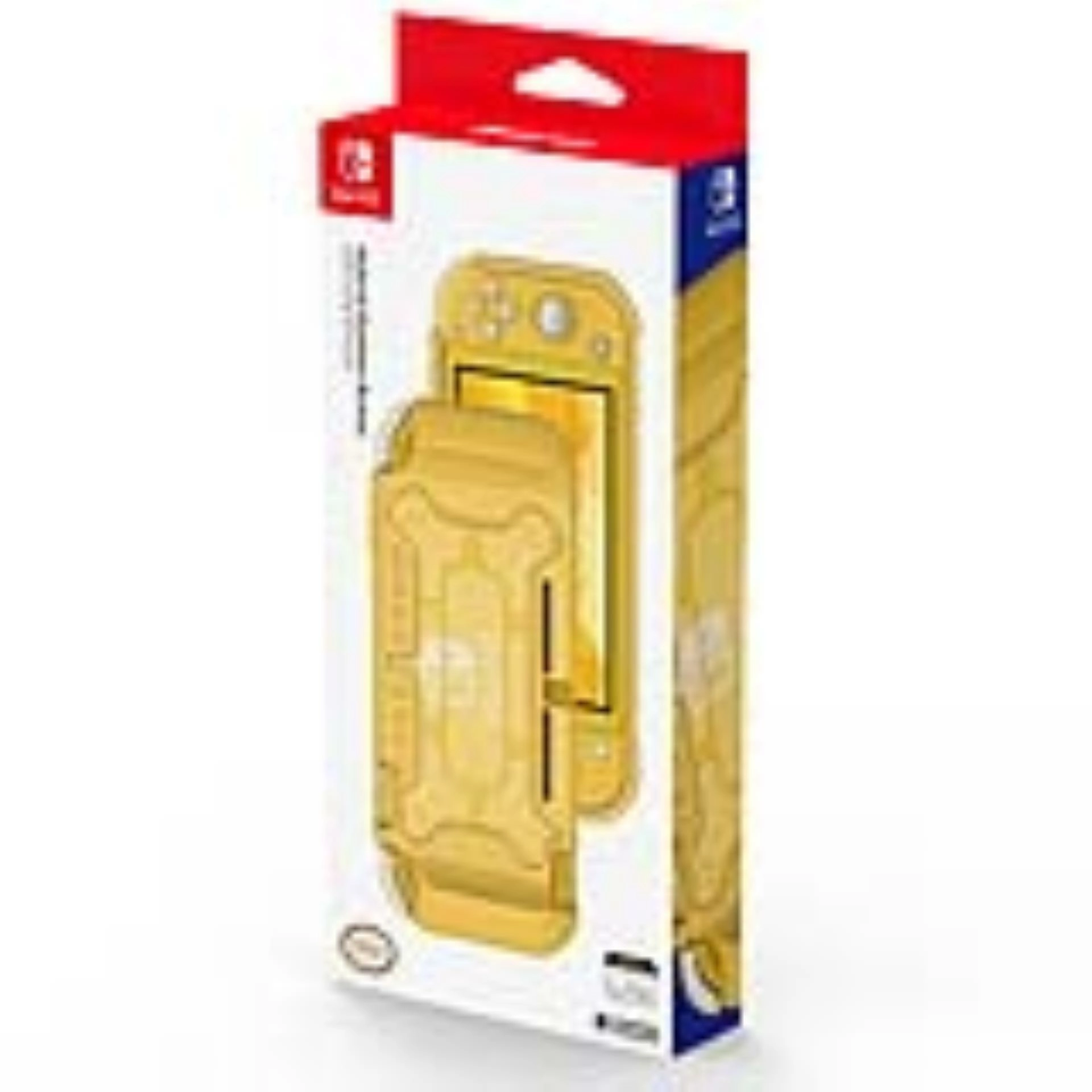 Hori - nintendo switch lite hybrid system armor (yellow and clear)