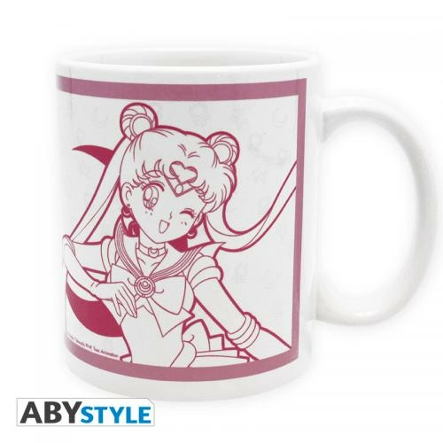 Sailor moon - mug - 320 ml - sailor moon&luna- subli - avec boîte x2
