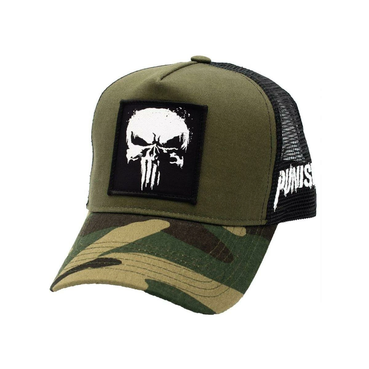 Marvel - the punisher logo kaki baseball cap