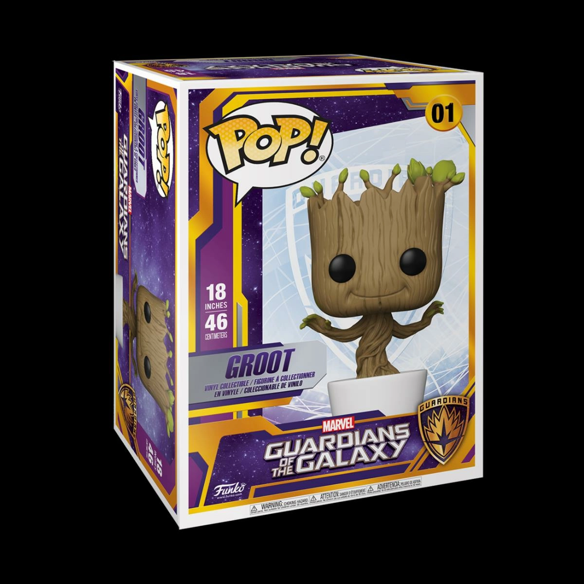 Funko pop! pop marvel: gotg- 18" dancing groot